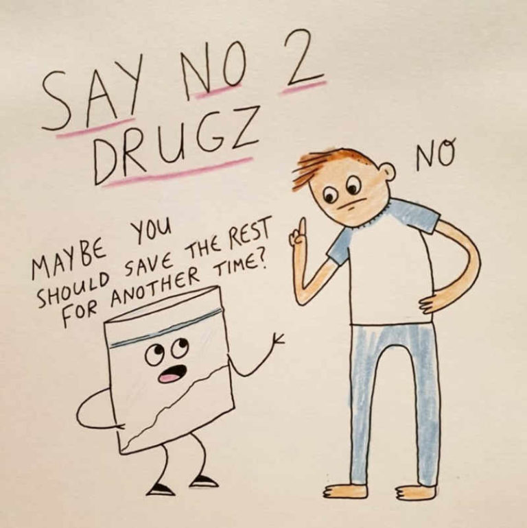 Say No 2 Drugs | Odd Stuff Magazine