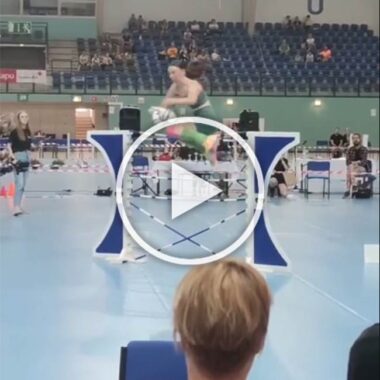 Melissa Johnson, the first streaker at Wimbledon Stadium, at the men’s ...